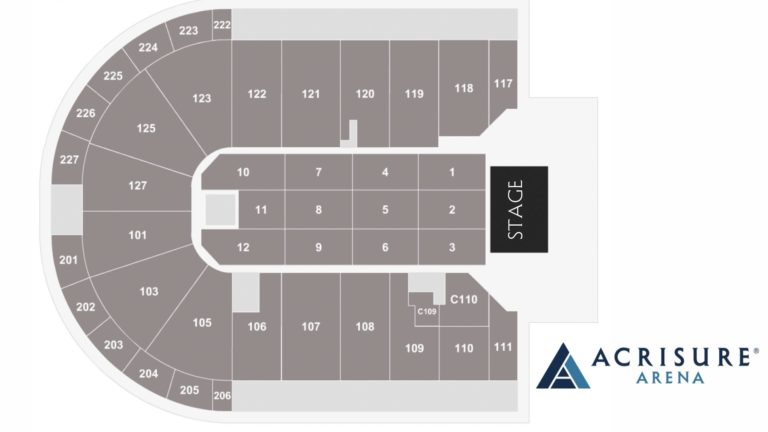 Seating Maps - Acrisure Arena