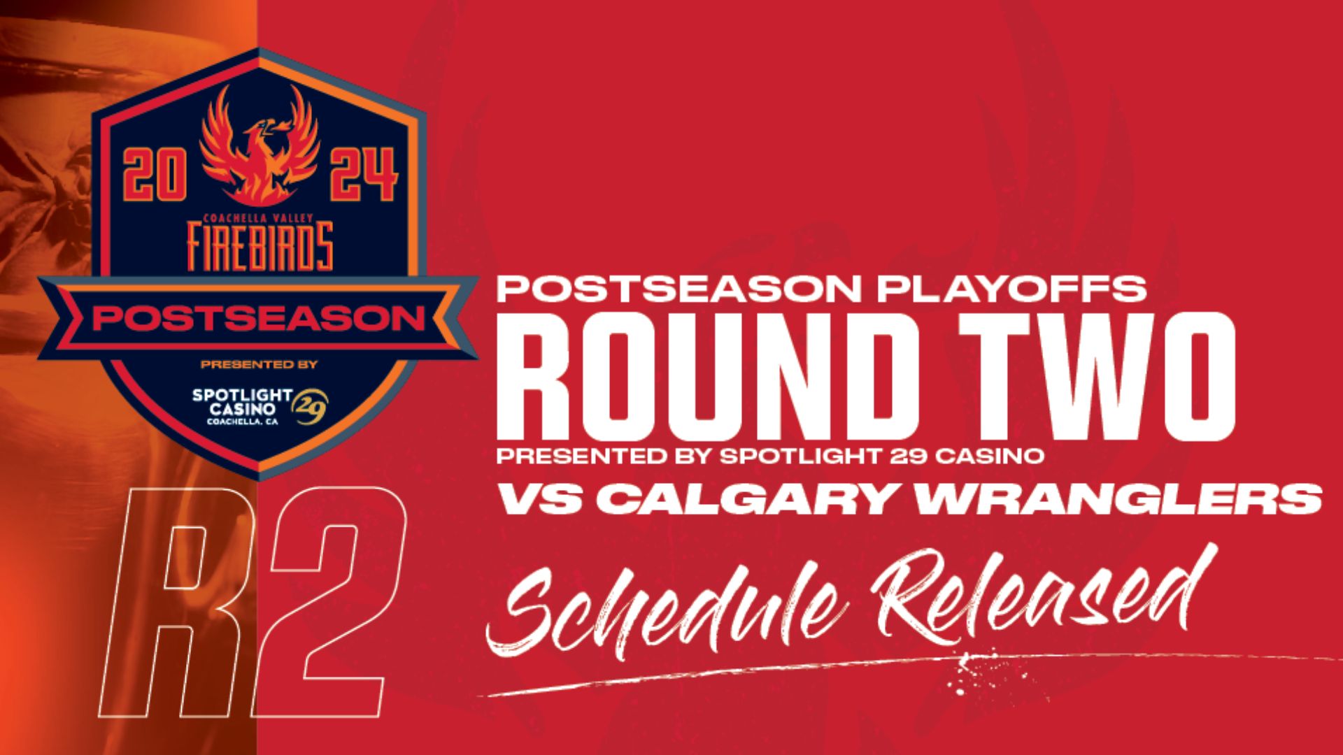 Firebirds to Face Wranglers In Second Round Playoffs - Acrisure Arena